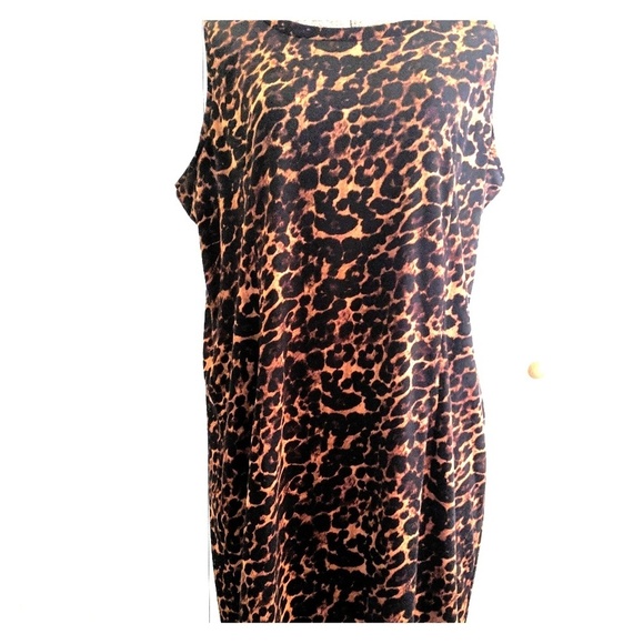 Anthony Originals | Dresses | Nwt Anthoy Original Animal Print Midi ...